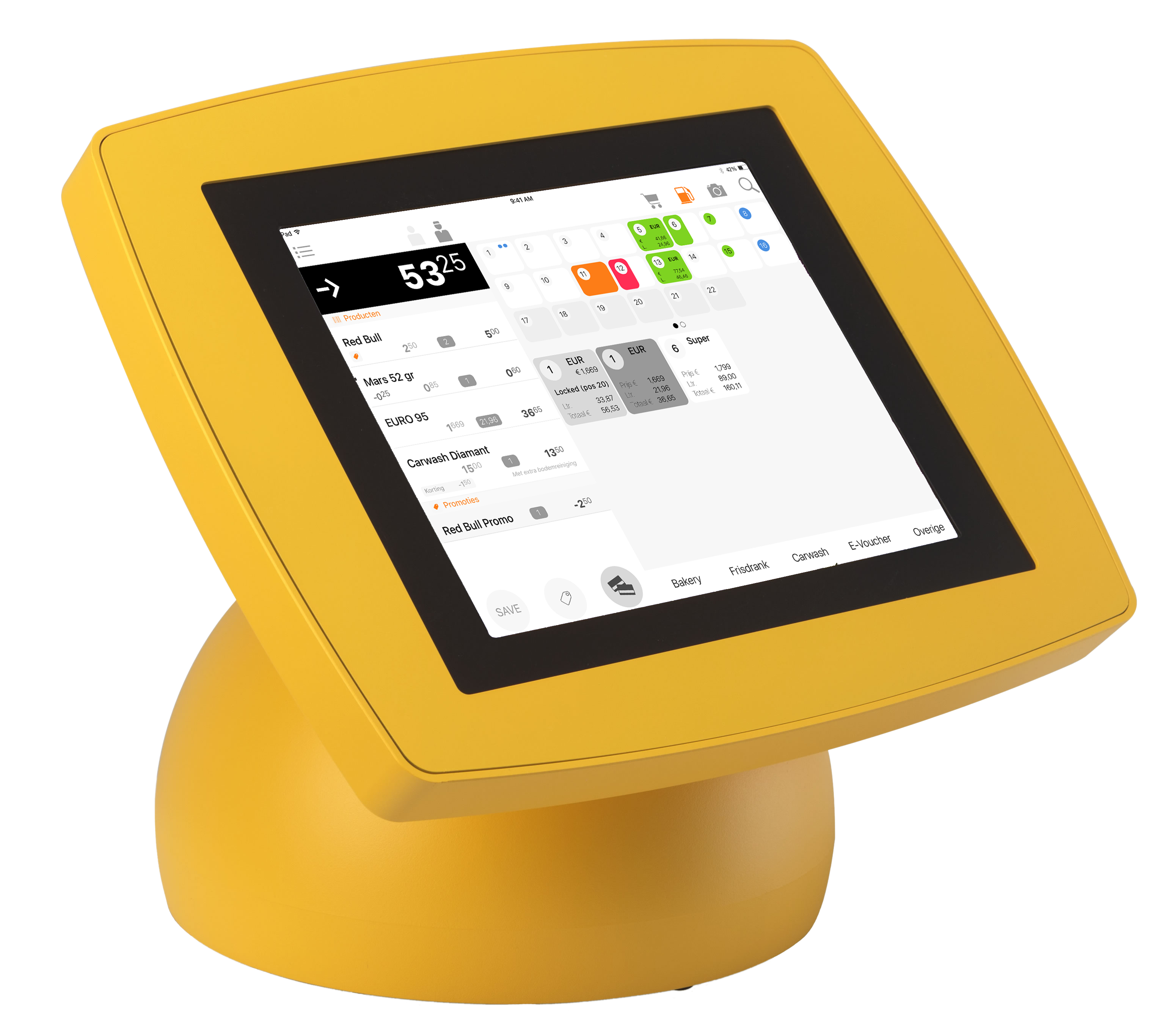 Mokobouw: KASSA - POS systeem voor tankstation, shop, bakery of carwash ...